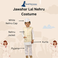 Buy or Rent Jawahar Lal Chacha Nehru Childrens Fancy Dress Costume