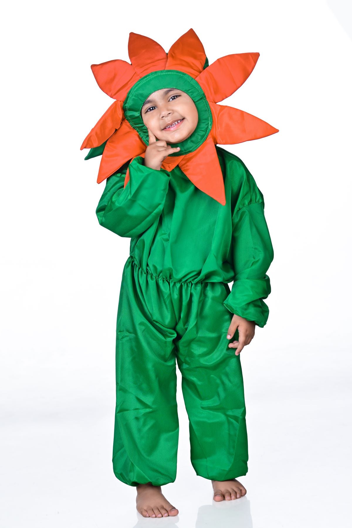 Rent or Buy Orange Flower Kids Fancy Dress Costume Online in India BookMyCostume