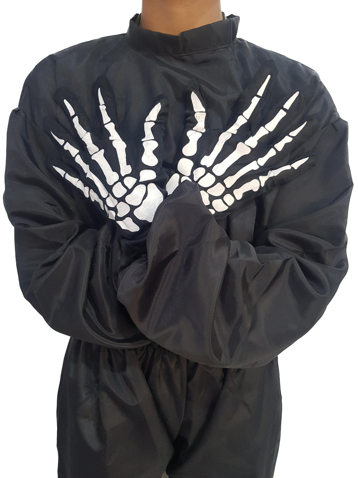 Skeleton Hands Gloves Halloween Kids Adults Fancy Dress Costume Access