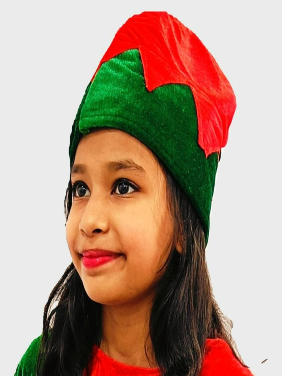 Santa's Elf Cap Christmas Movie Character Kids Fancy Dress Accessories ...