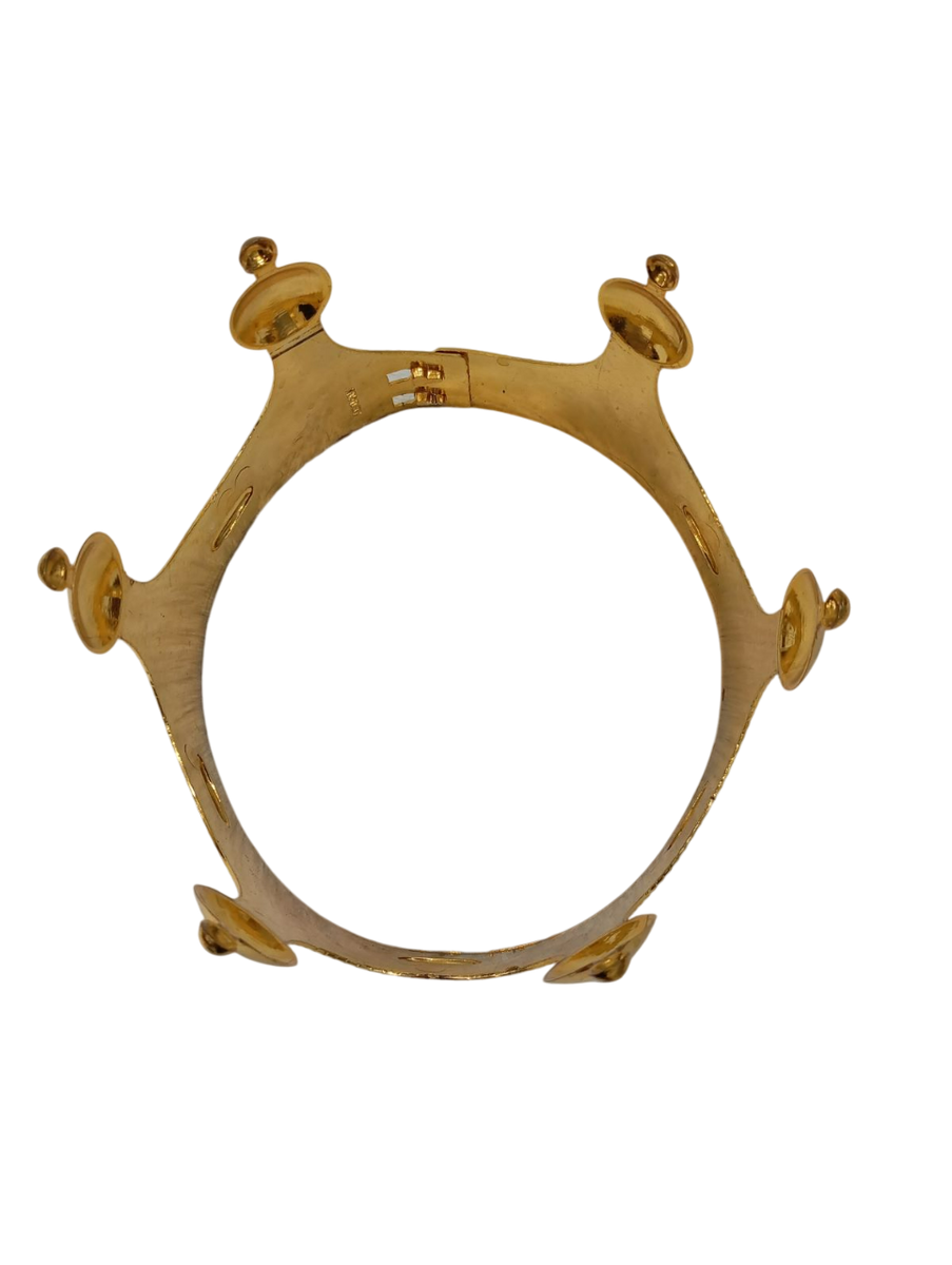 Royal Plastic King Crown for Kids with Shiny Metal Look & Stone Detail ...