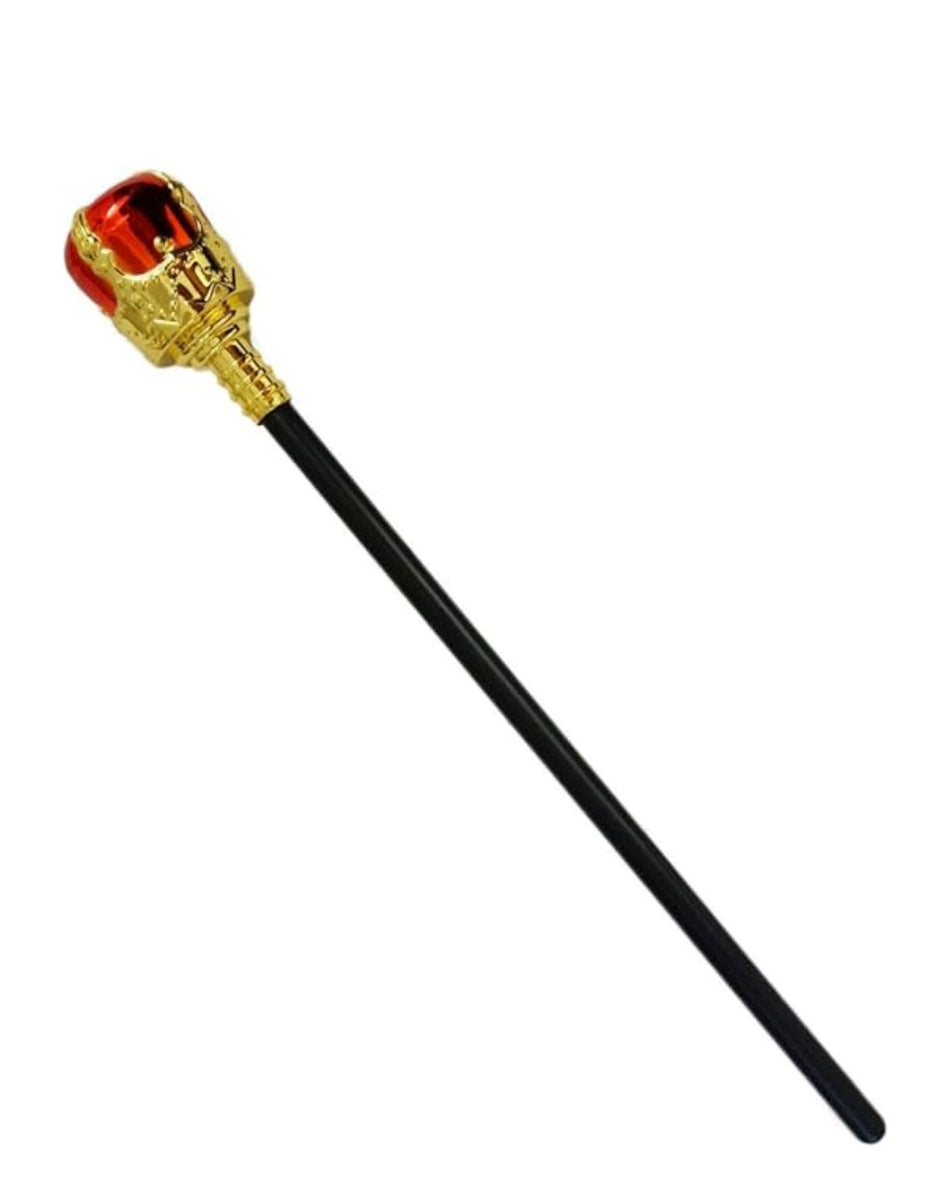 BookMyCostume Royal King Crown/Taj & Scepter Set for Kids Fancy Dress