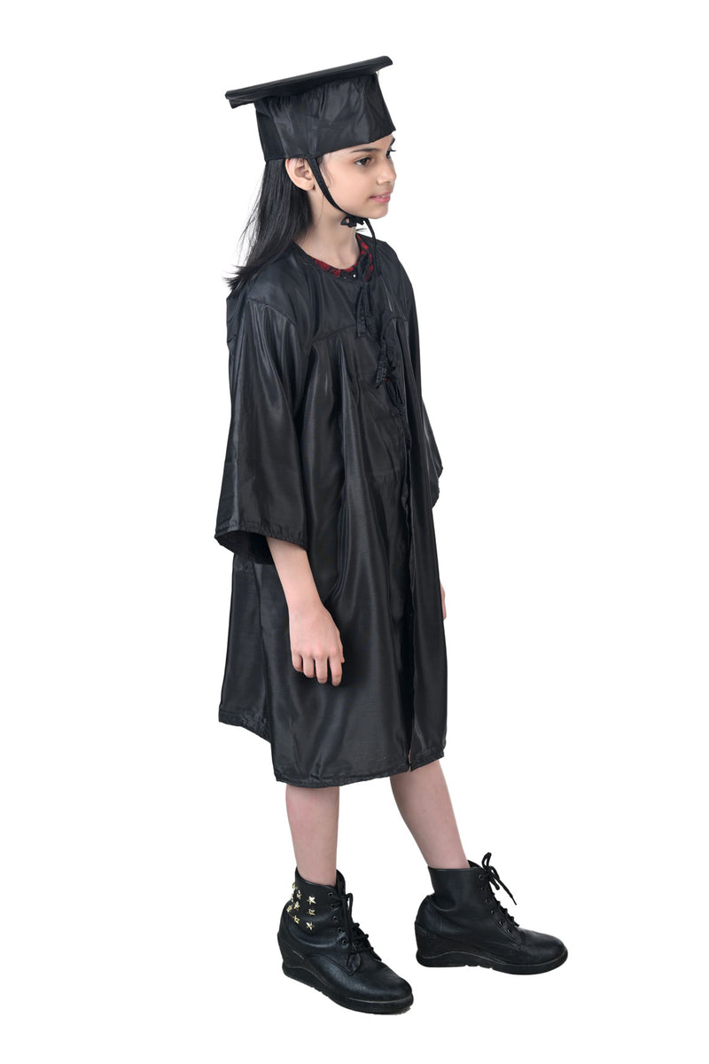 Buy or Rent Black Graduate Convocation Degree Graduation Day Gown & Cap ...