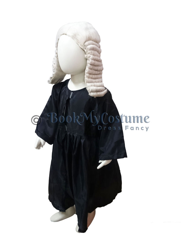 Rent or Buy Judge Barrister Kids Fancy Dress Costume Online in India
