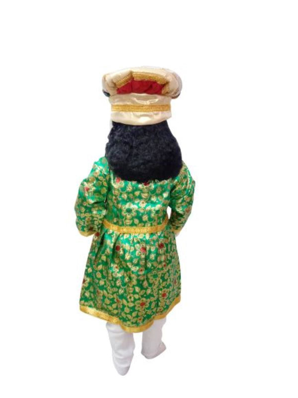 Akbar Sultan Mughal Emperor with Wig Kids Fancy Dress for Boys & Men
