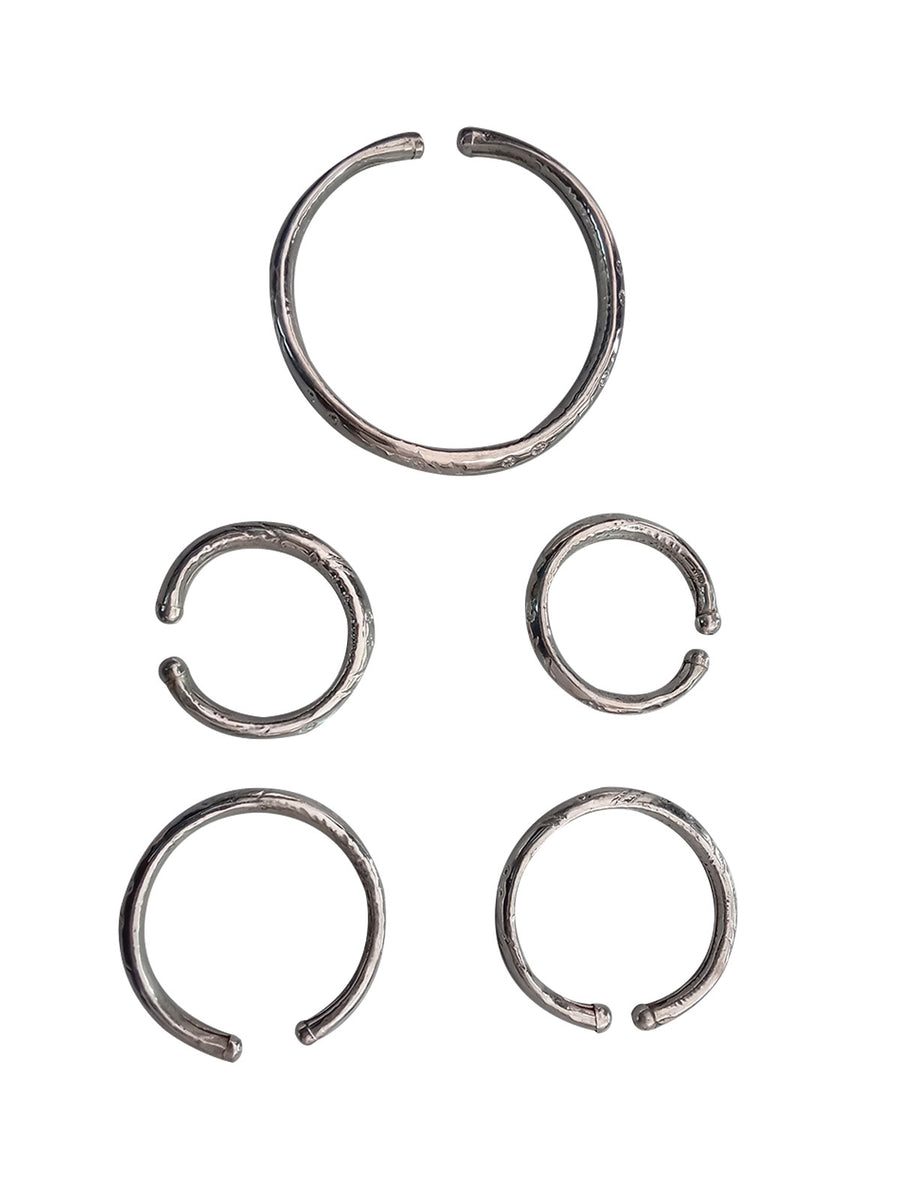 Authentic Silver Ramjhol Hasli Jewellery Fancy Dress Costume Accessori ...