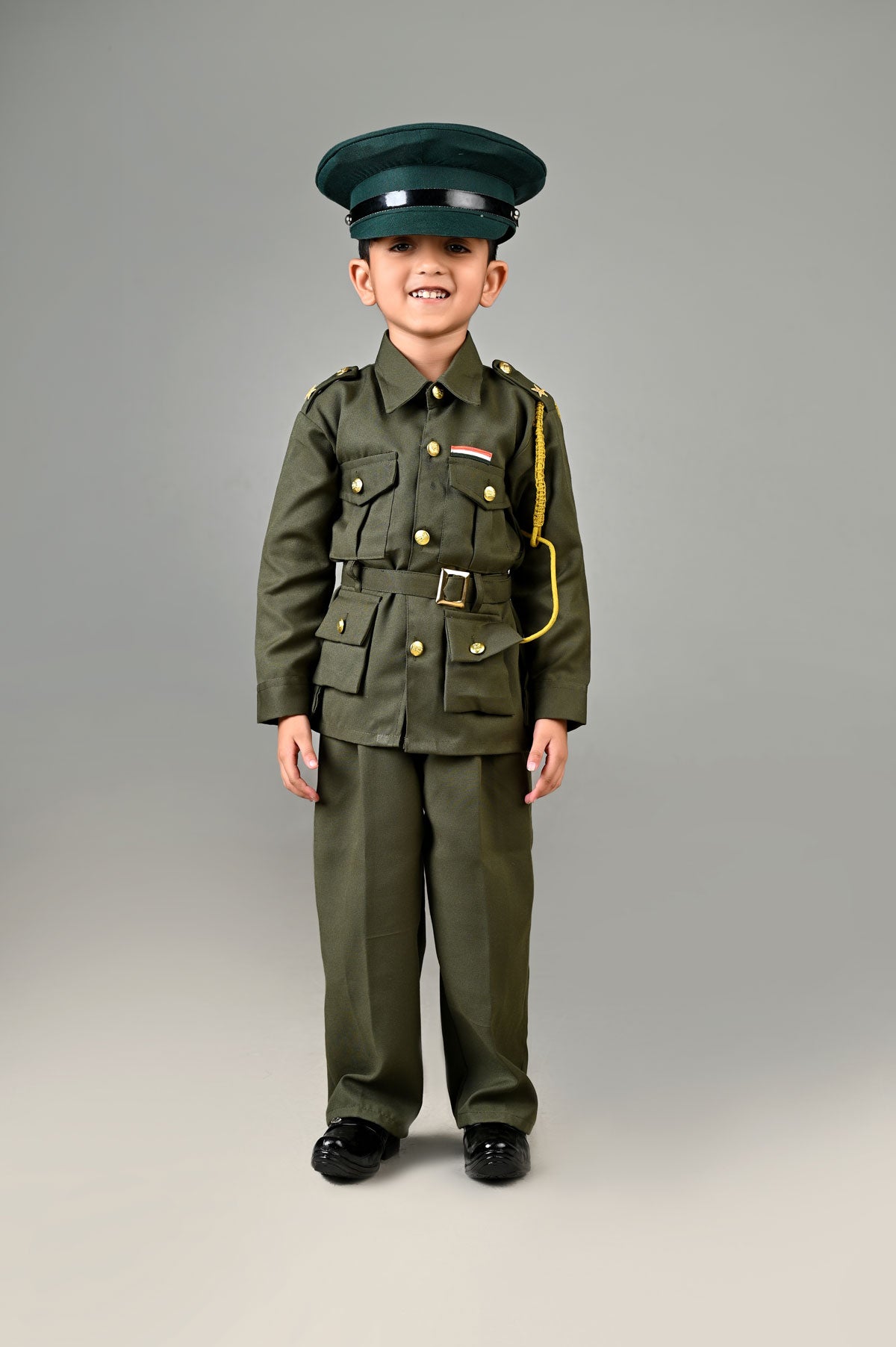 Rent or Buy Army General Kids Fancy Dress Costume Online in India