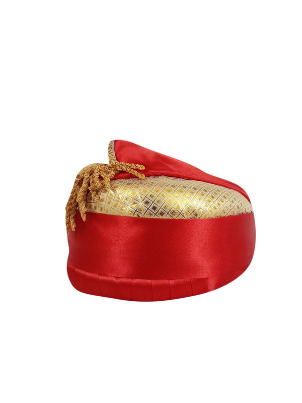 Rent or Buy Red Indian Raja Pagdi Fancy Dress Costume Online in India